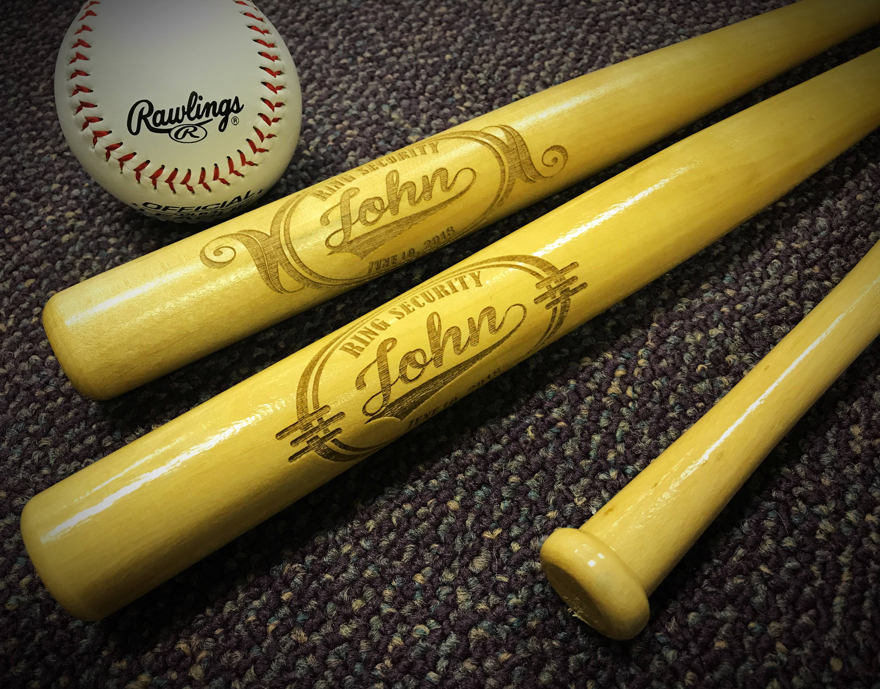 Personalized Mini Baseball Bat